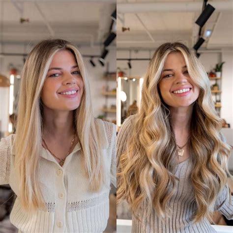 18 Inch Hair Extensions Before And After