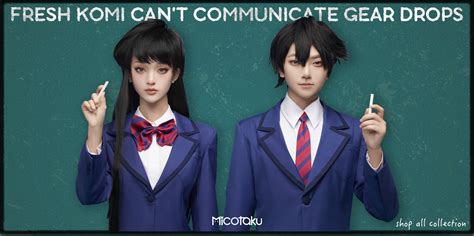 Komi Cant Communicate Uniform Komi Costume And Maid Outfits Adorable
