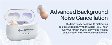 Audien Hearing Atom Pro 2 Wireless Rechargeable Otc Hearing