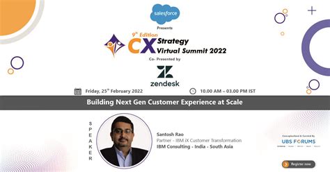 santhosh rao on linkedin 13th edition cx strategy summit and awards 2023