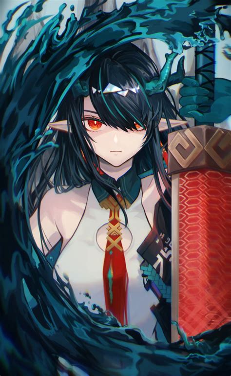 Dusk Arknights Drawn By Seki Mitsu Danbooru