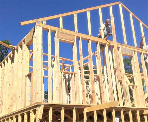 Framing A House Framing A House Nail Gun Tool Feel Free … Flickr