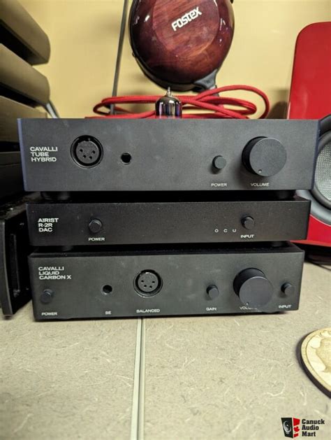 Amp Dac Stack Massdrop Drop Cavalli Amplifiers And Airist Dac For Sale Canuck Audio Mart