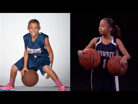 The Dribblin Siblins Julian And Jaden Newman Youtube