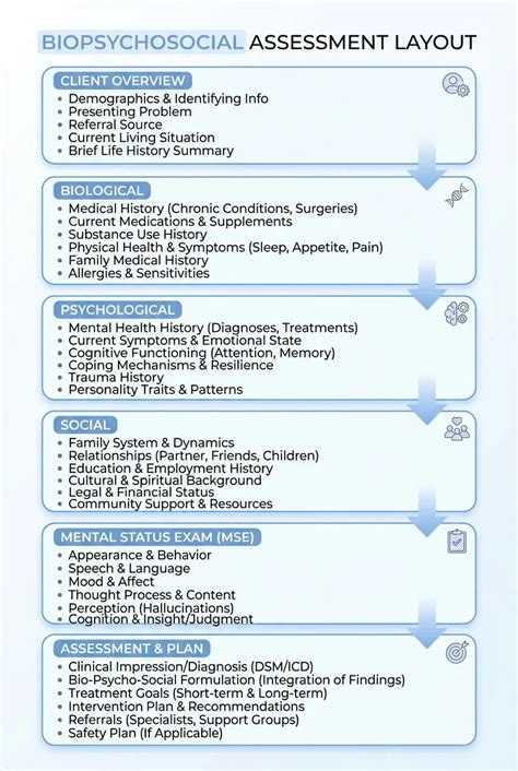 Biopsychosocial Assessment How To Write One Examples And Template