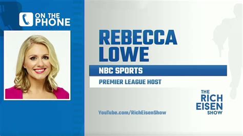Nbc Sports Rebecca Lowe Talks The English Premier Leagues Return With