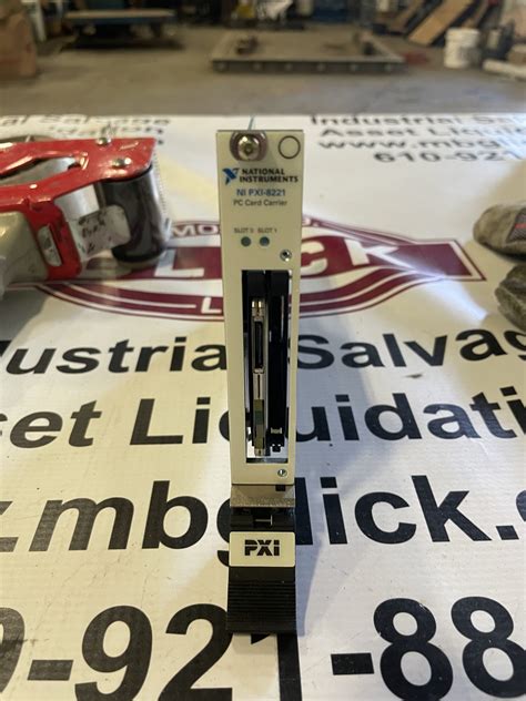 national instruments pxi 8221 pc card carrier moses b glick