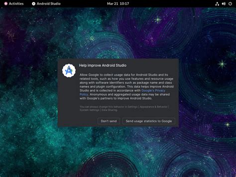 Centos Stream 9 Install Android Studio Server World