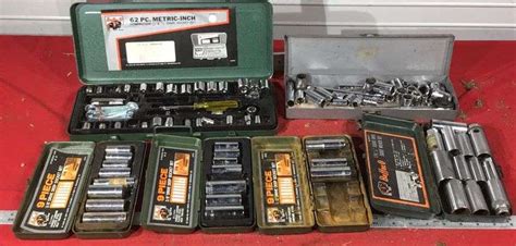 Assorted Socket Sets Sherwood Auctions