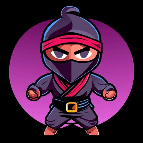 Vector Ninja Character Concept Premium Ai Generated Vector