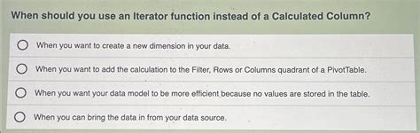 When Should You Use An Iterator Function Instead Of A