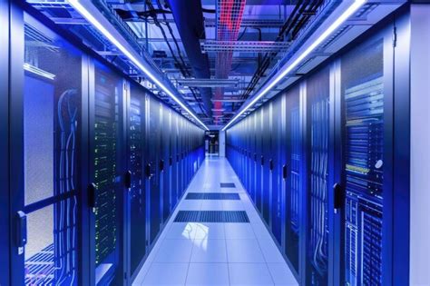 premium photo engineering in data center room elements of this image