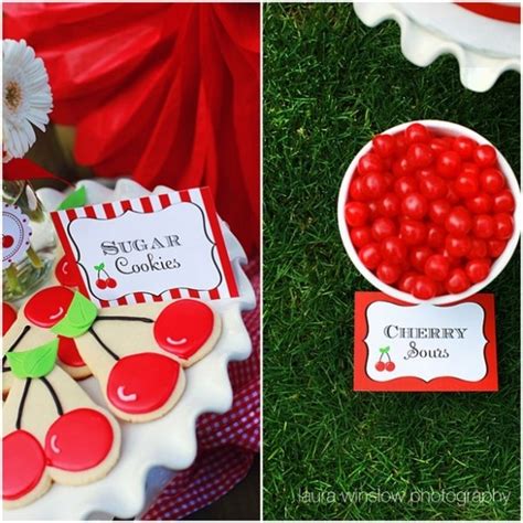 17 Best Images About Party Cherry Themed On Pinterest Cherries Cupcake And Mini Cherry