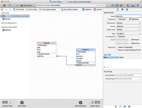 Core Data From Scratch Data Model Envato Tuts