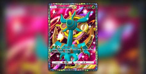 Dhelmise Ex 181 ⭐⭐ Celestial Guardians • Pokémon Tcg Pocket