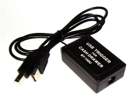BT U POS Cable Type Cash Drawer USB Trigger