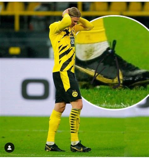 나이키가 특별제작한 홀란드의 축구화 유머 움짤 이슈 에펨코리아