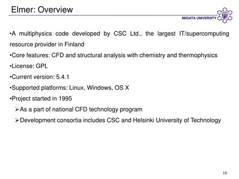 Ppt A Survey On Open Source Codes For Computational Acoustics Takuya Oshima Niigata
