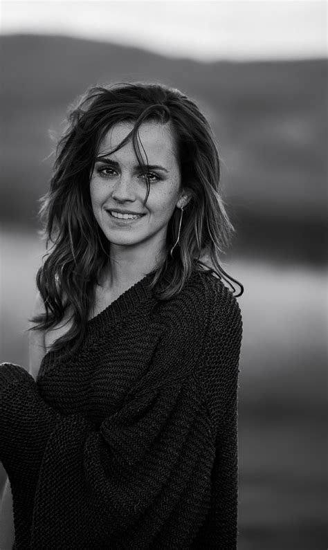 Download Wallpaper Girl Emma Watson Star Smile Model Hair