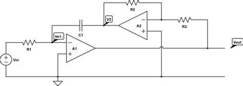 Operational Amplifier Dc Gain Of Non Inverting Integrator