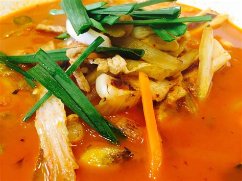 무료 이미지 요리 식품 생기게 하다 야채 물고기 수프 누들 태국 음식 한국 음식 잼봉 락 사 동남 아시아 음식 국수 빨간 카레 3264x2448