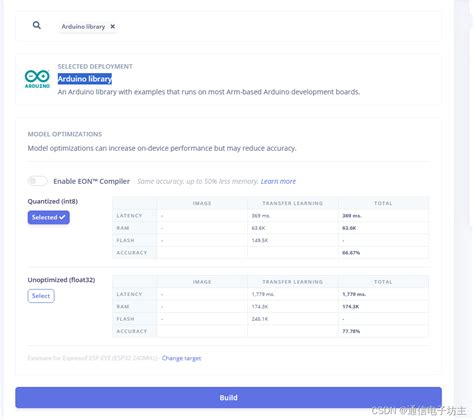 tinyml：edge impulse训练图片分类模型 csdn博客