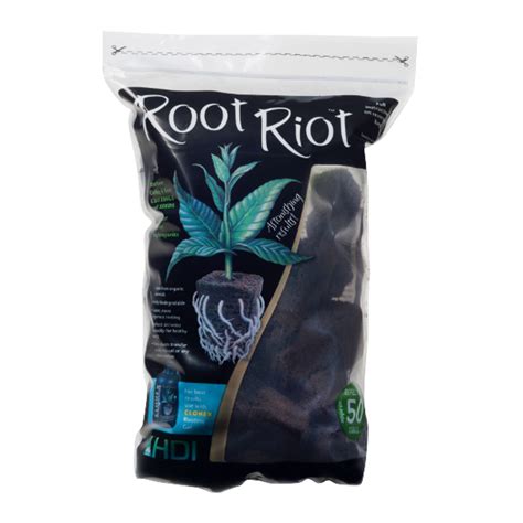Hydroponics Root Riot Cubes 100 Pack Propagation And Cloning