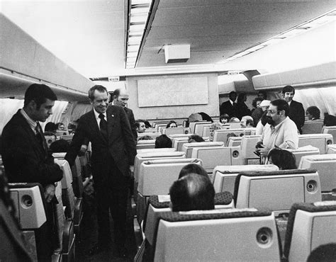On This Day 50 Years Ago Only Time A Sitting Us President Flew On A
