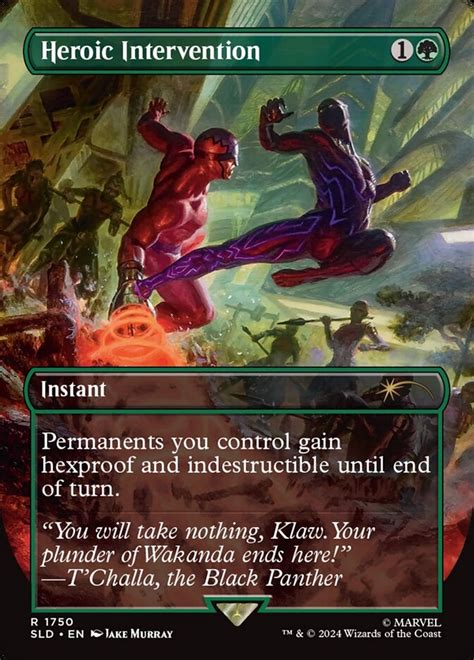 Heroic Intervention · Secret Lair Drop Sld 1872 · Scryfall Magic