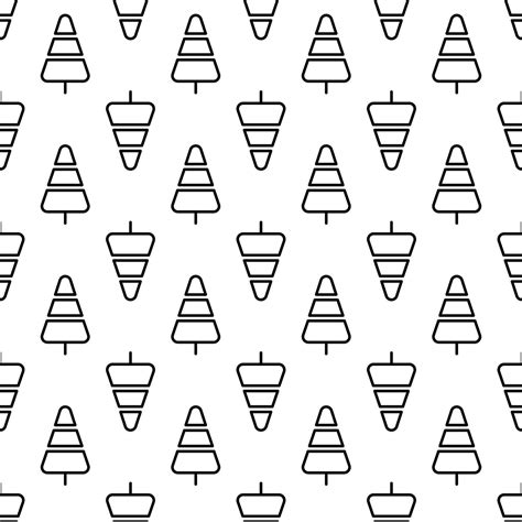 Pine Tree Seamless Pattern Background 34203470 Vector Art At Vecteezy