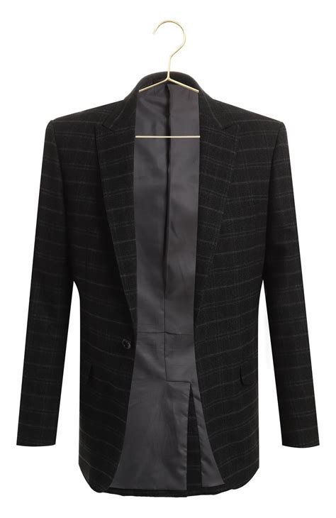 Шерстяной пиджак Ermenegildo Zegna цвет Серый купить на ресейл платформе Tsum Collect арт