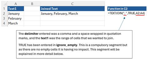 Concatenate Cell Values In Excel With Textjoin