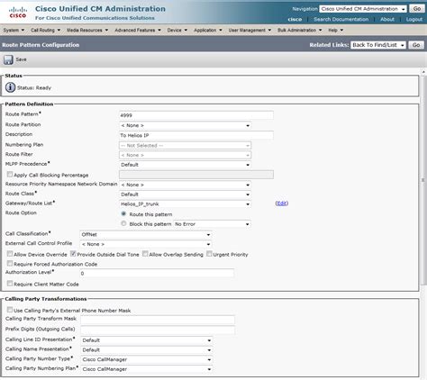 Cisco Cucm Interoperability Manual