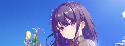 Pretty Hot Bikni Girl Raiden Shogun Genshin Impact K Wallpaper Download