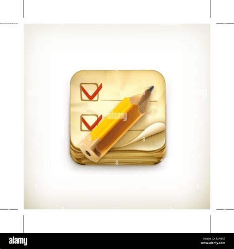 Check List Vector Icon Stock Vector Image Art Alamy