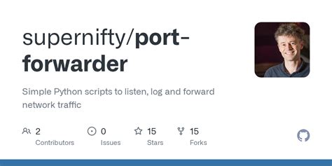 Github Superniftyport Forwarder Simple Python Scripts To Listen Log And Forward Network Traffic