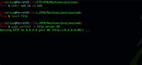 Hackthebox Precious Nasrallah