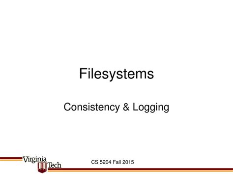 CS 5204 Operating Systems Disks & File Systems Godmar Back. - ppt download