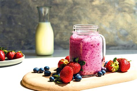 Borůvkové Smoothie Nejsem Sama