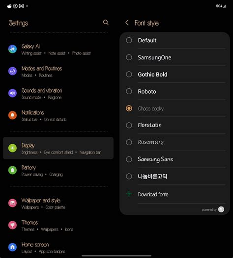 Oneui 8 Custom Fonts Android Central Forum