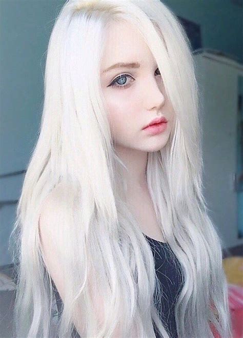 Image Result For Icy ハーフ White Hair Color Girl Hairstyles Silver Hair Girl