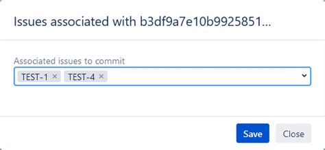 Manually Associate A Git Commit To A Jira Issue Git Integration For