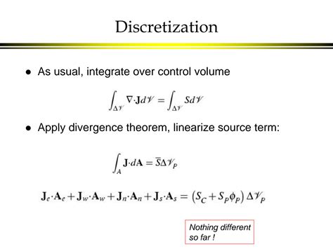 solution numerical methods in propulsion convection and diffusion part