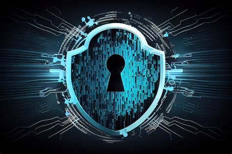 Premium Ai Image Generative Ai Cybersecurity Technology Concept Data Center Concept