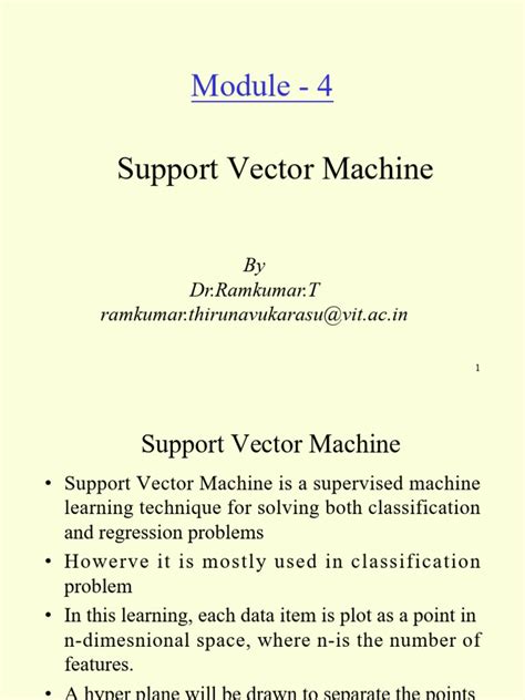 14 introduction to support vector machine 22 03 2024 pdf support