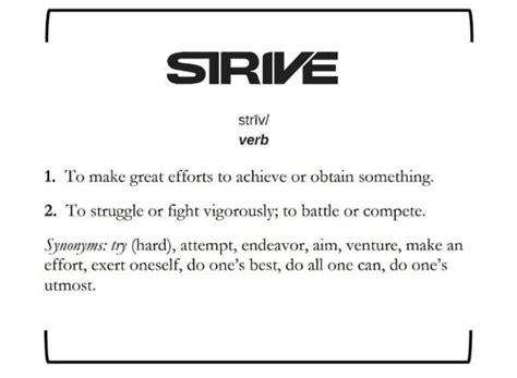 About Us The Strive
