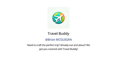 Travel Buddy Gpts Features And Functions Examples And Prompts Gpt Store