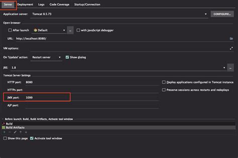 Maven Intellij Unable To Ping Server At Localhost1099 Stack Overflow