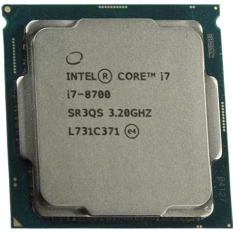 Used Core I7 8700 8th Gen Processor