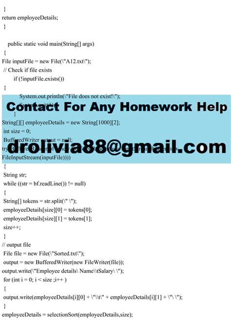 java programming languagethe attached a12 txt file which has 2 col pdf